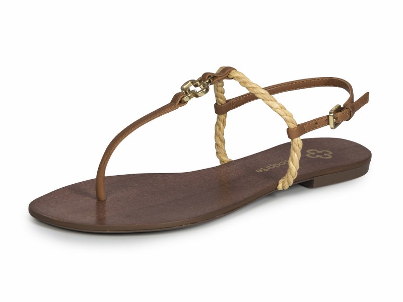 Sandalia Flat Flat Tendencia - Capodarte